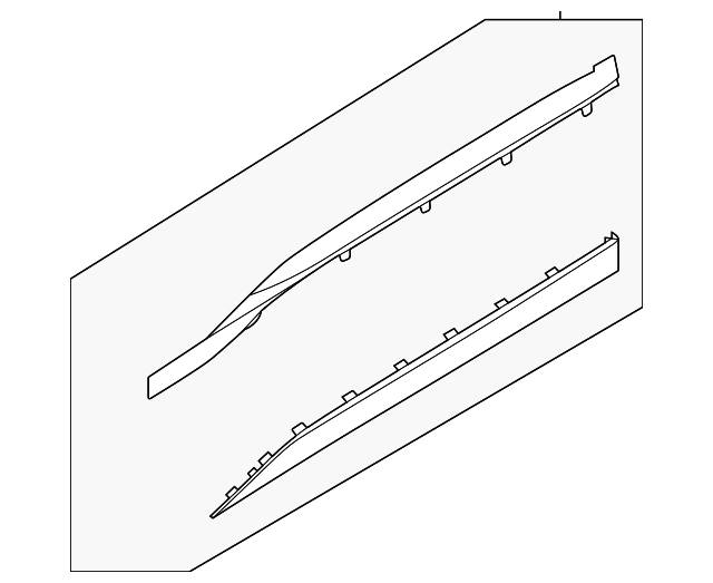 2021-2023 Kia Seltos Molding Assembly 87721-Q5000 | TascaParts.com