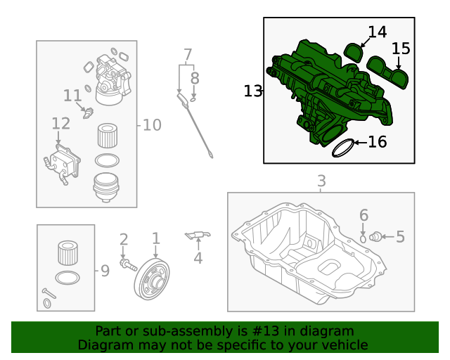 2021-2022 Hyundai Intake Manifold 28310-2M900 | OEM Parts Online