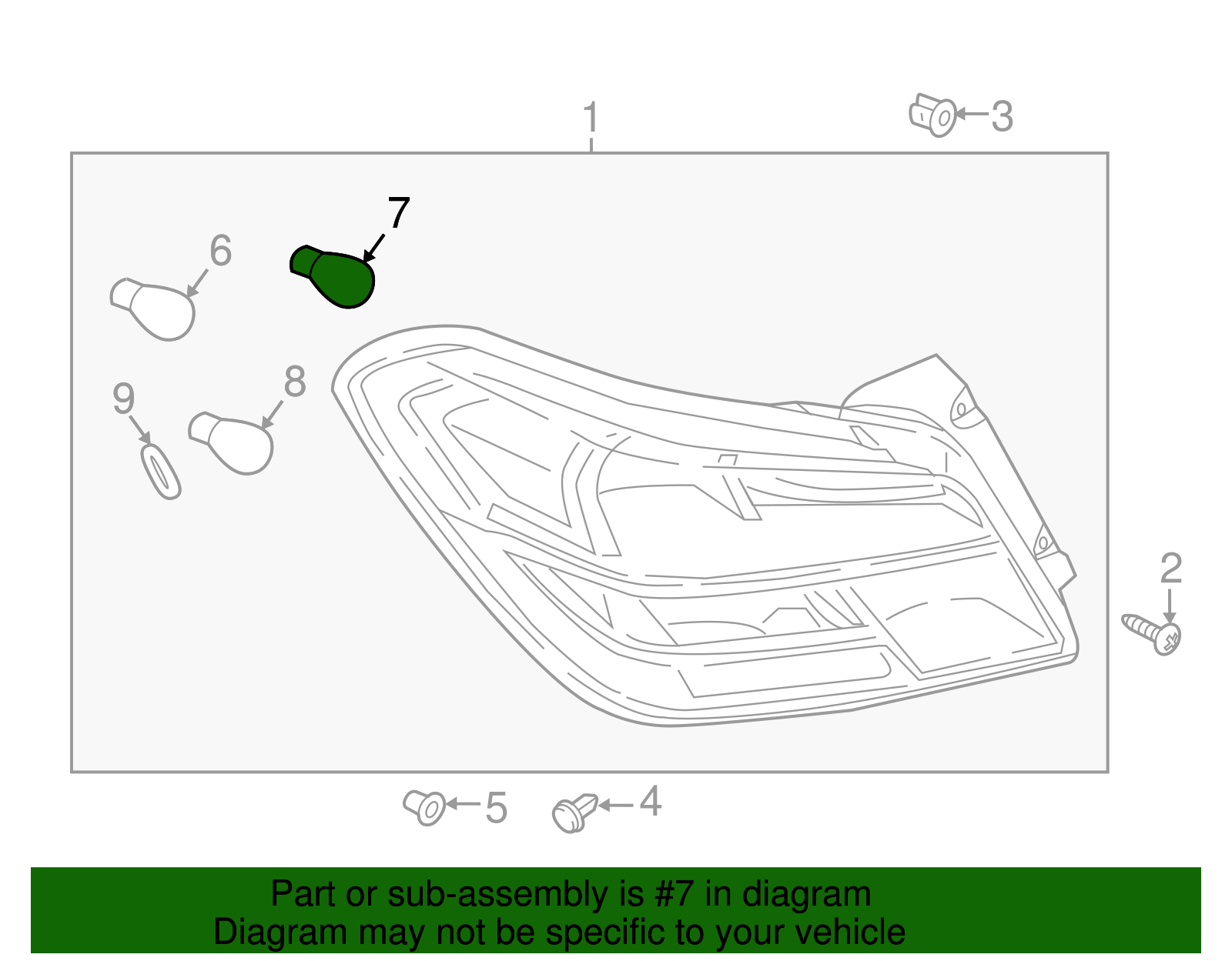 1997-2024 Mitsubishi Bulb MS820040 | Mitsubishi Parts Central
