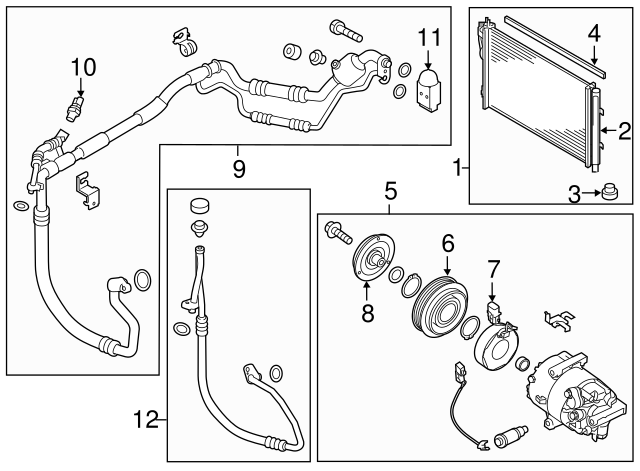 2014 Kia Discharge Hose 97762-A7600 | OEM Parts Online