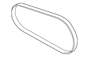 11287631826 - 2010-2015 BMW 760Li AC Belt (11-28-7-631-826) | BMW of ...