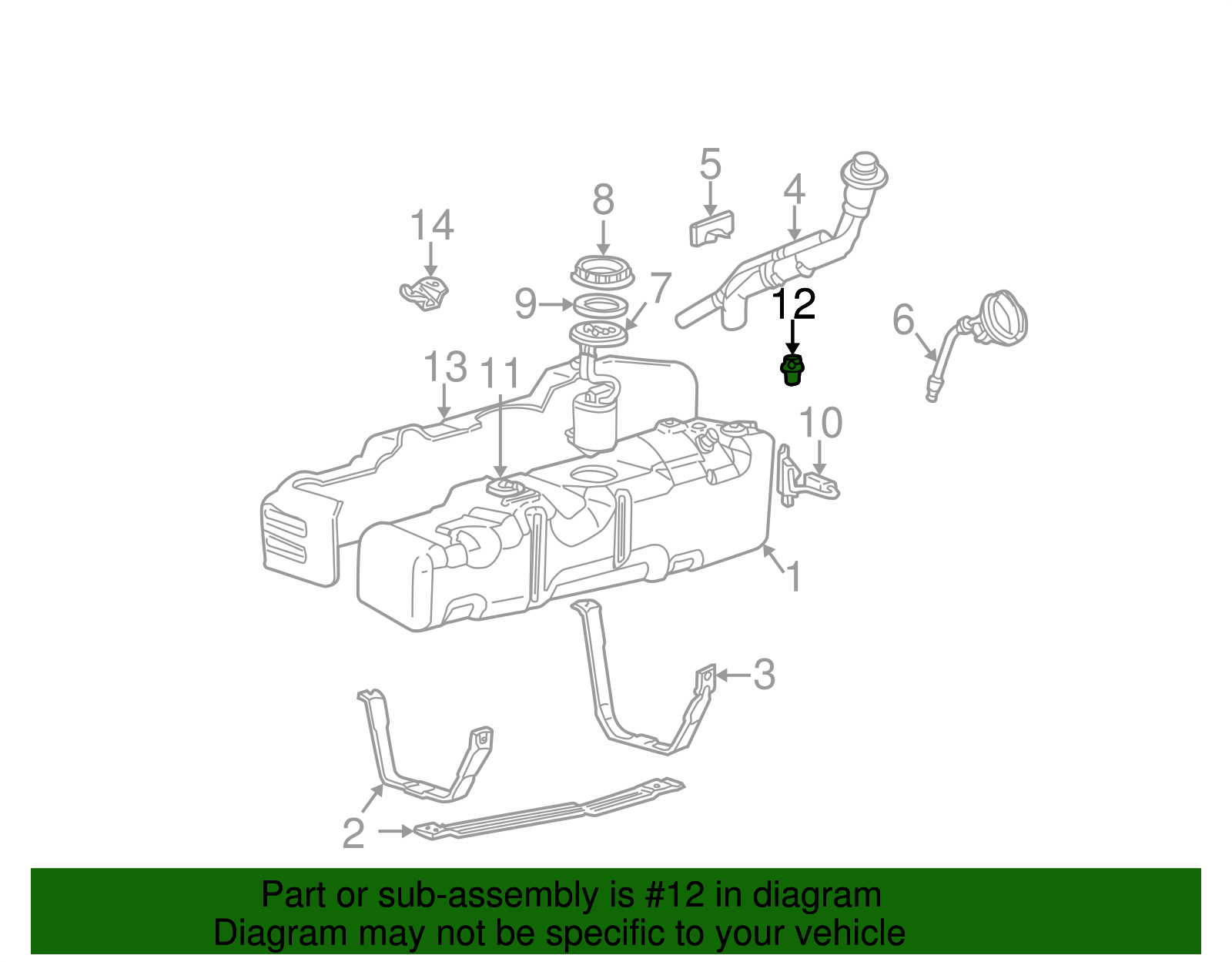 1996-2007 Ford Sensor XS4Z-9C052-AA | OEM Parts Online