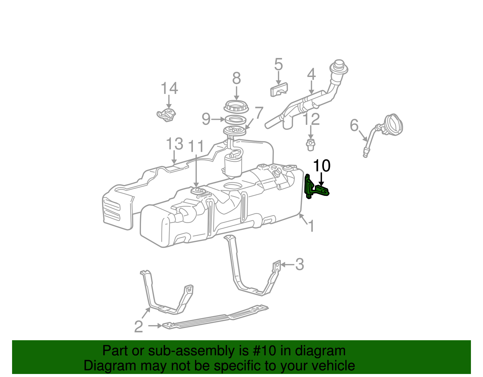 2003-2007 Ford Motorcraft™ Fuel Tank Sending Unit PS-193 | Fairway Ford ...