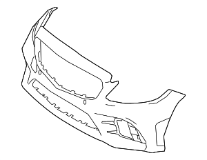 205-880-90-02-9999 - Bumper Cover 2019-2023 Mercedes-Benz C 300 ...