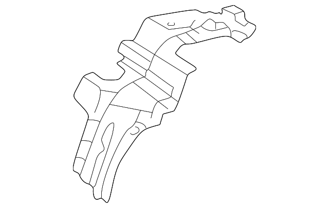 1998-2002 Toyota Corolla Package Tray Side Bracket 64302-02030 | Toyota ...