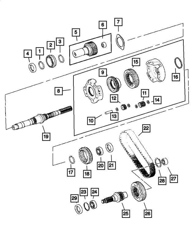 2001-2021 Mopar OEM NEW 1993-19 Mopar Jeep Ram Dodge Chrysler Dakota ...