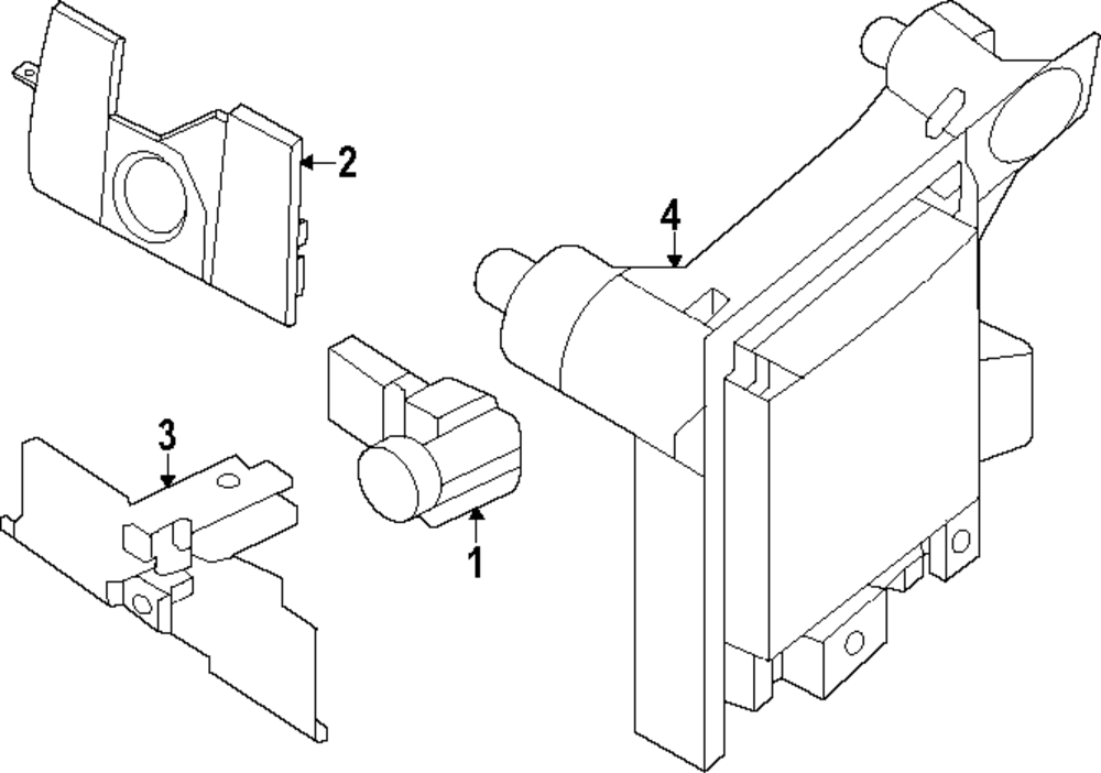 2024-2025 Nissan Z Sensor Protector 28533-6GR8C | Temecula Nissan Parts