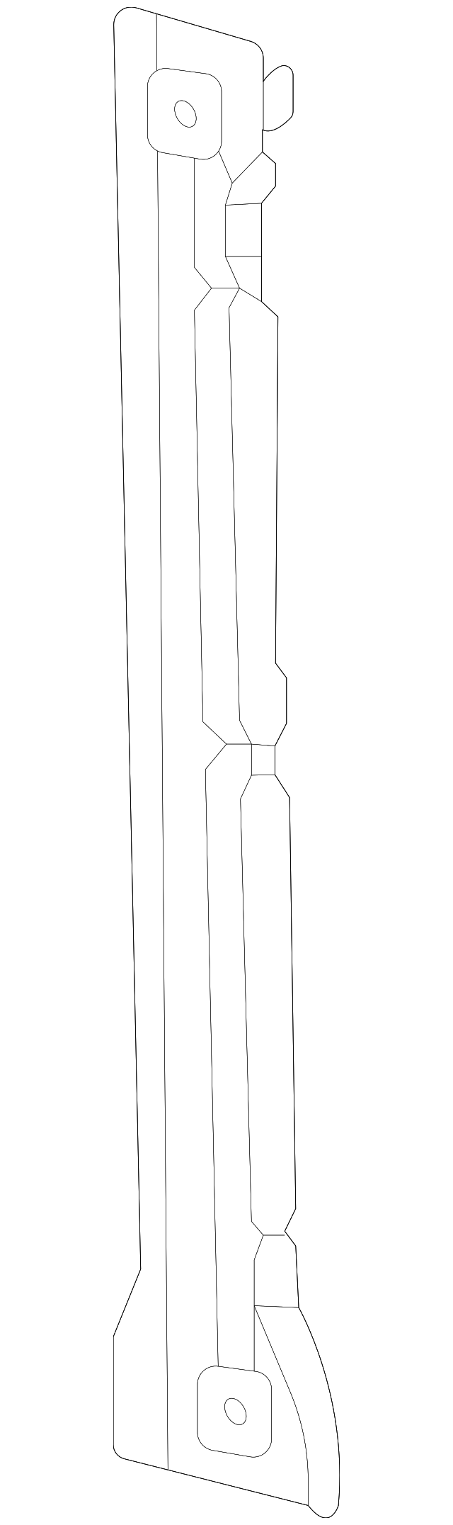 2021-2024 Chevrolet Trailblazer Front Bumper Fascia Support Brace ...