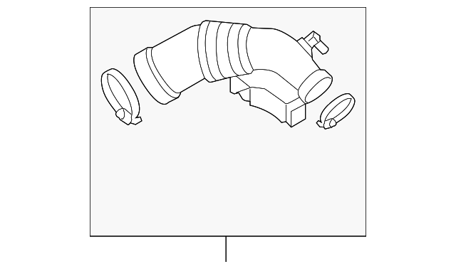 2009-2012 Audi Q5 Intake Hose 06E-129-629-S | OEM Parts Online