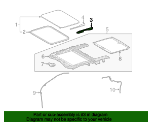 63217-76010 - Side Trim 2011-2017 Lexus CT200h | Lexus Parts Outlet