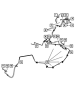 Hydraulic Control Unit, Brake Tubes and Hoses for 2008 Dodge Ram 1500 ...