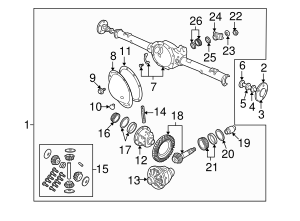 1985-2011 Mopar Differential Case 5161549AB | TascaParts.com