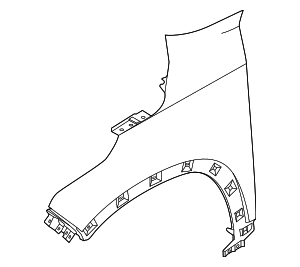 2021-2023 Kia Seltos Fender 66321-Q5000 | TascaParts.com