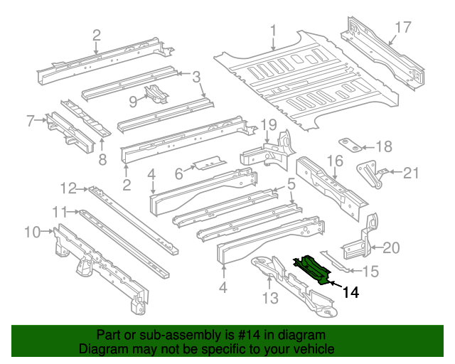 6396101631 - Spare Bracket 2016-2020 Mercedes-Benz Metris | Mercedes ...