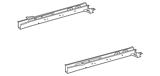447-610-77-00 - Front Side Member 2016-2020 Mercedes-Benz Metris ...