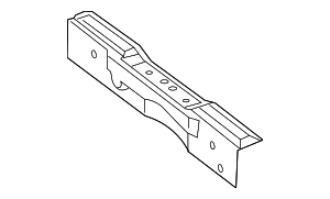447-610-02-14 - Rear Cross-Member 2016-2023 Mercedes-Benz Metris ...