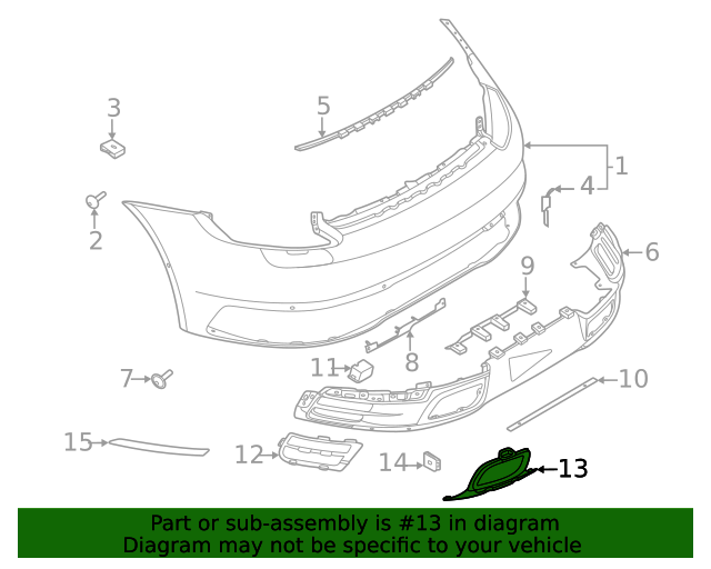 2020-2024 Porsche 911 Rear Trim 992-807-833-OK1 | Sunset Porsche Parts