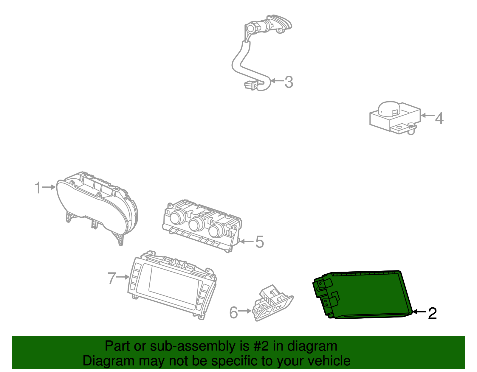 T2R19384 - GPS Navigation System 2014-2015 Jaguar F-Type | AutoNation Parts