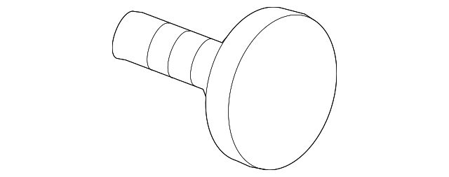2009-2024 Audi Applique Screw WHT-002-250 | Audi USA Parts