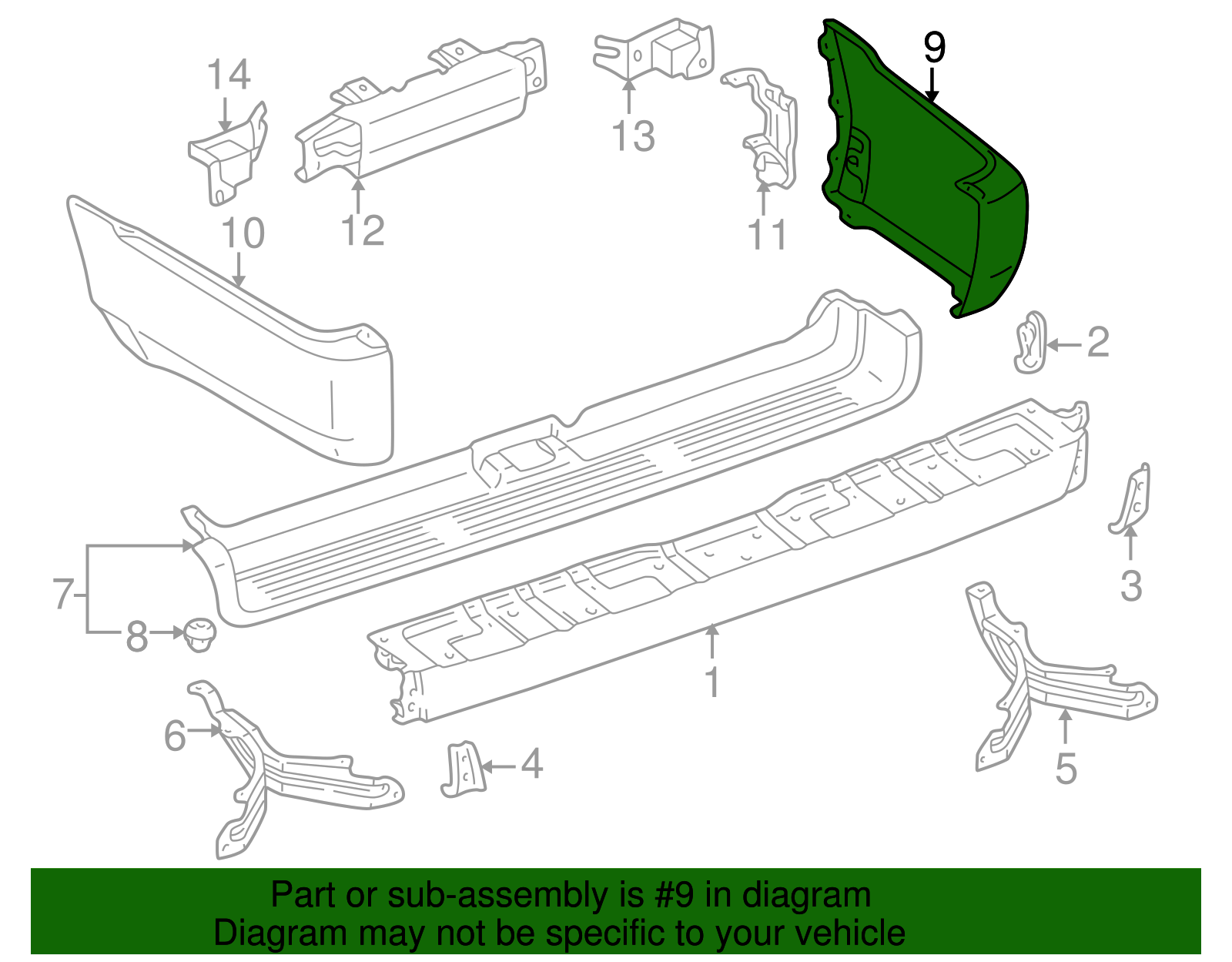 52106-35901 - Extension - 1999-2002 Toyota 4Runner | Lithia Toyota Parts