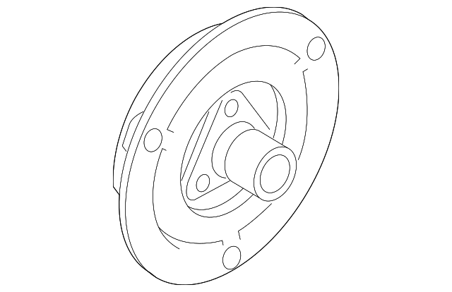 97644-4D900FFF - A/C Compressor Clutch Hub 2006-2010 Kia | Kia.Parts Store
