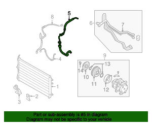2009-2014 Kia Sedona Suction Hose 97763 4D910 | OEM Parts Online