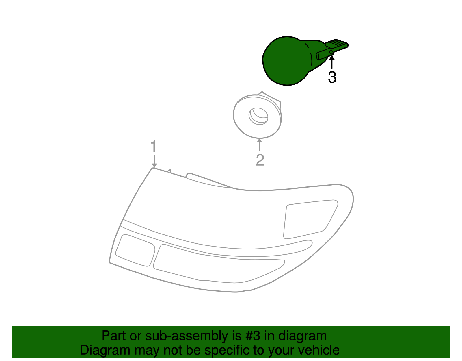 1995-2025 GM Multi-Purpose Light Bulb 12450108 GM | GMPartsDirect.com