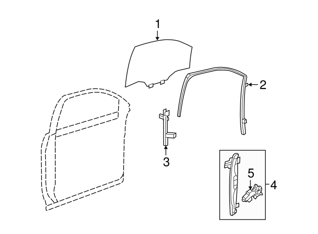 22751685 GM Window Trim | GM Parts Store