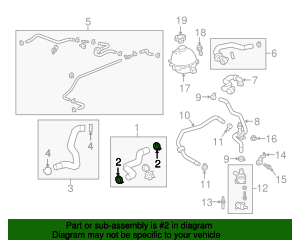 2014-2023 GM Multi-Purpose Clamp 11548235 | Auto Parts Express