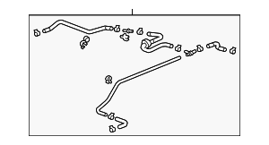 2018-2019 GM Engine Coolant Air Bleed Hose 84390533 | OEM Parts Online