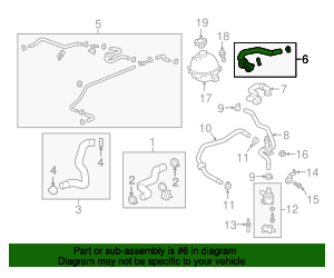 2023-2024 GM Heater Hose 84906242 | OEM Parts Online