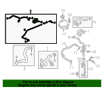 2018-2019 GM Engine Coolant Air Bleed Hose 84390533 GM | GMPartsDirect.com