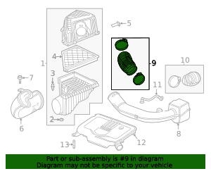 2020-2021 GM Outlet Duct 84218425 | GMPartsDirect.com