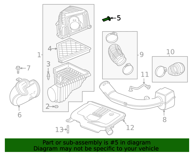 2023-2024 GM Sensor 12729015 | OEM Parts Online