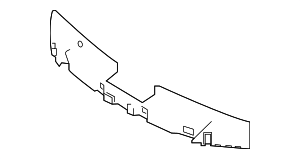 2019-2023 Nissan Maxima Bumper Impact Absorber 62090-9DJ0B ...