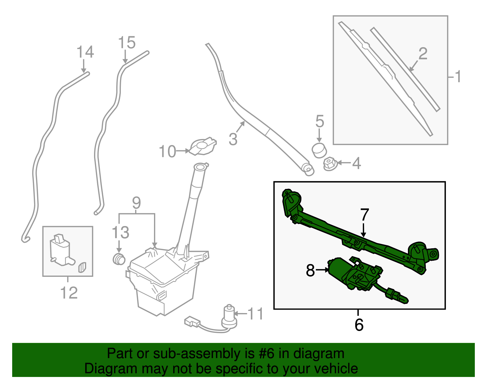2011-2015 Kia Sorento | Linkage Assembly | 98100-1U000 | Kia Auto Parts