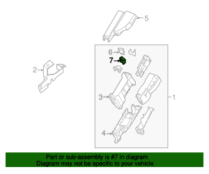 2010-2024 Nissan Fusible Link 24370-C994A | Nissan Parts Store