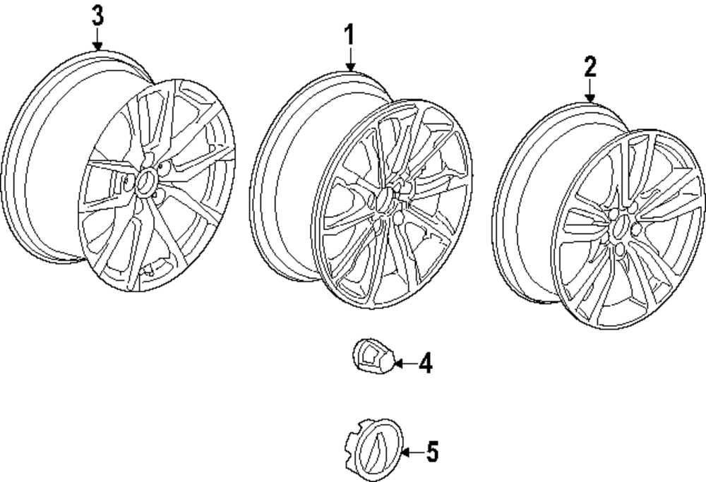 2023-2025 Acura Integra Wheel, Alloy 42700-3S5-A81 | Retail Performance ...
