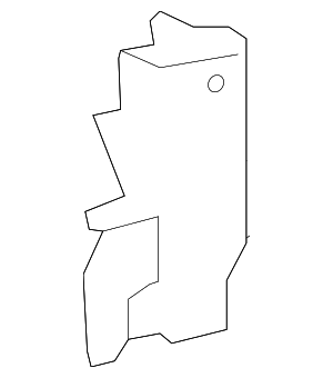 52143-02050 - Radiator Support Side Panel Bracket - 2016-2023 Toyota ...