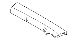 51-43-7-337-862 - Upper Quarter Trim - 2014-2020 BMW | Buy BMW Parts Now