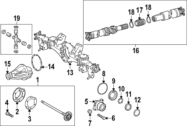 2023-2024 Toyota Sequoia Drive Shaft Assembly 37110-0C060 | Toyota ...
