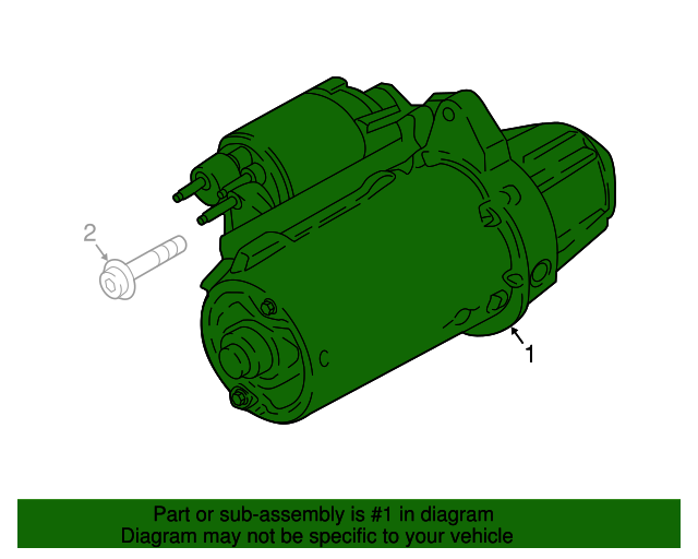 2017-2024 Porsche Panamera Starter Motor 971-911-021-B ...