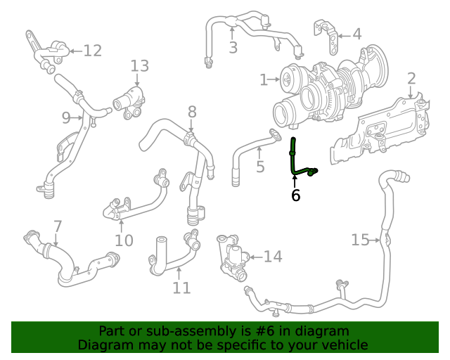 176-203-00-00 - Vent Tube 2016-2024 Mercedes-Benz | AutoNationParts.com