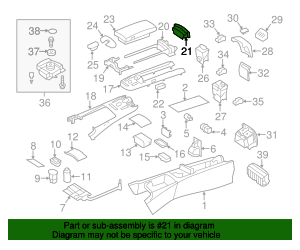 221-682-00-16 - Hinge Cover 2007-2009 Mercedes-Benz | Mercedes-Benz USA ...