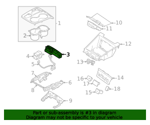 Hyundai - 93350-CW000-UAY - Multi Switch - 2022-2024 Hyundai Tucson ...