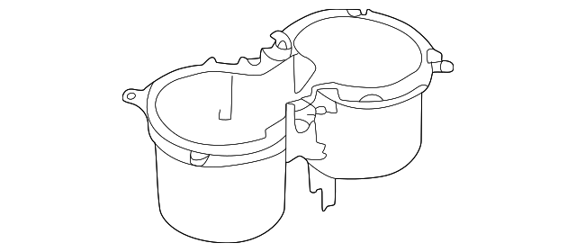 Hyundai - 84670-CW100-NNB - Cup Holder - 2022-2024 Hyundai Tucson | OEM ...