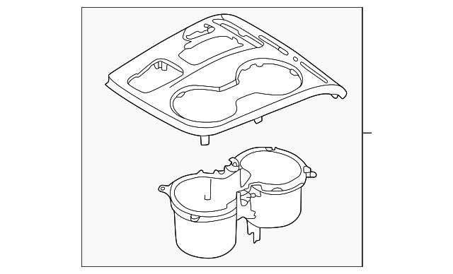 Hyundai - 84650-N9000-UAY - Cover Assembly - 2022-2024 Hyundai Tucson ...