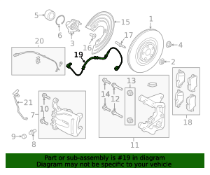 2011-2020 Jaguar Wear Sensor C2D37743 | OEM Parts Online