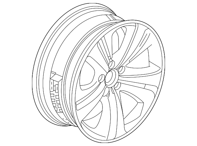 2021-2023 Acura TLX Wheel (19X8.5J) 42800-TGV-A11 | Retail Performance ...
