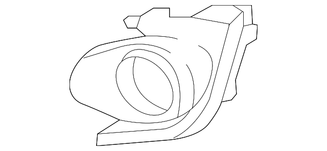 6402A278 - Trim Cover - 2017-2020 Mitsubishi Mirage G4 | Lasco Auto Parts